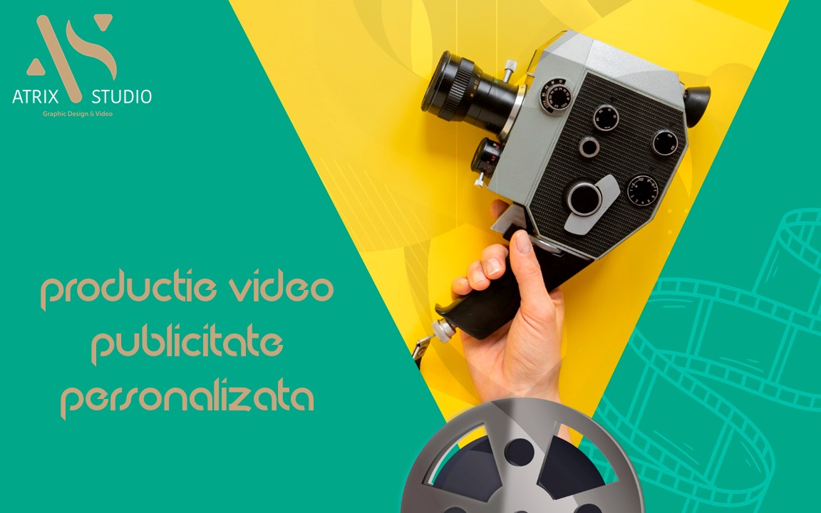 producție video publicitate personalizată - ATRIX STUDIO